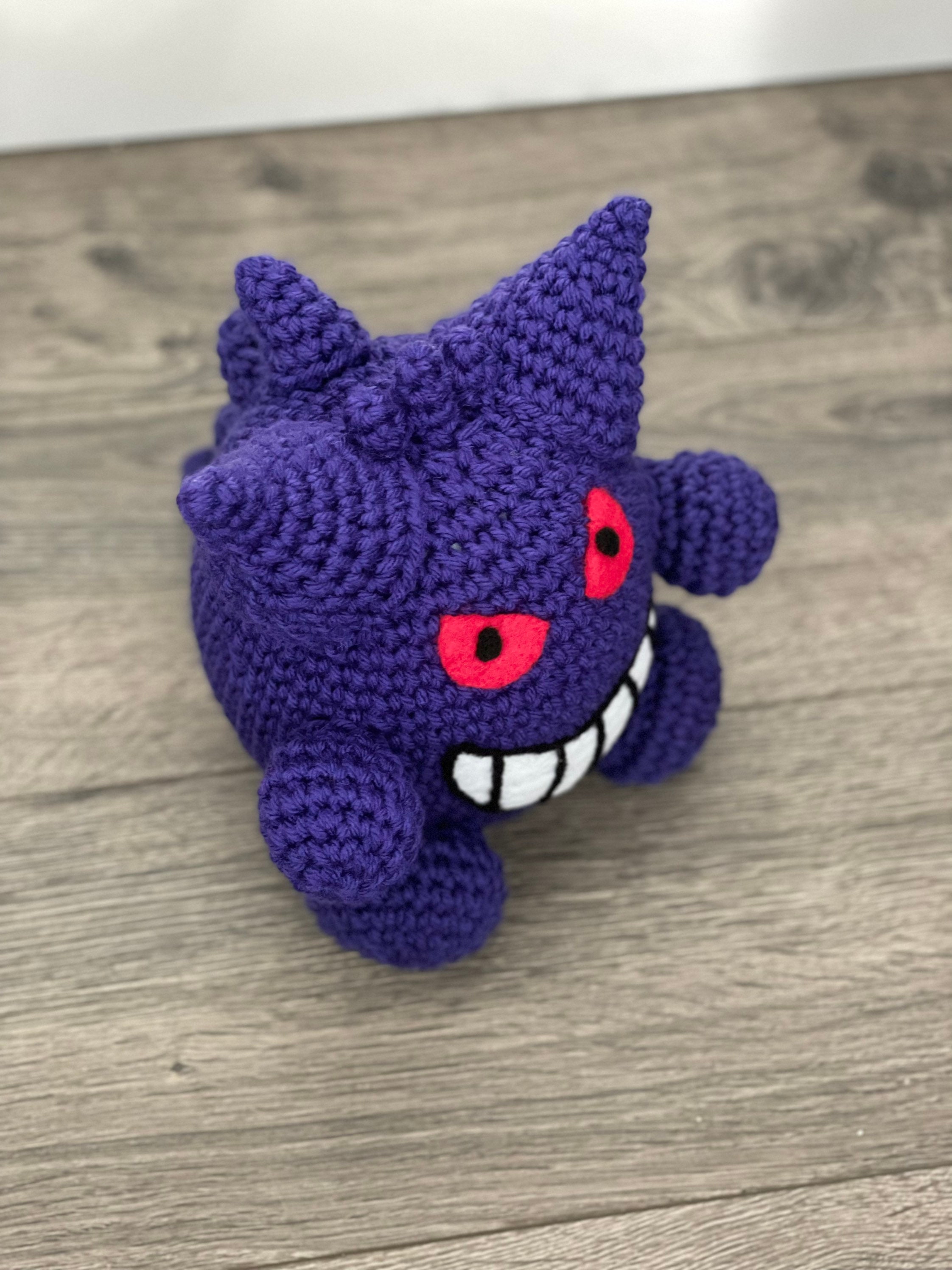 Gengar Handmade Pokémon Plush Toy - Etsy