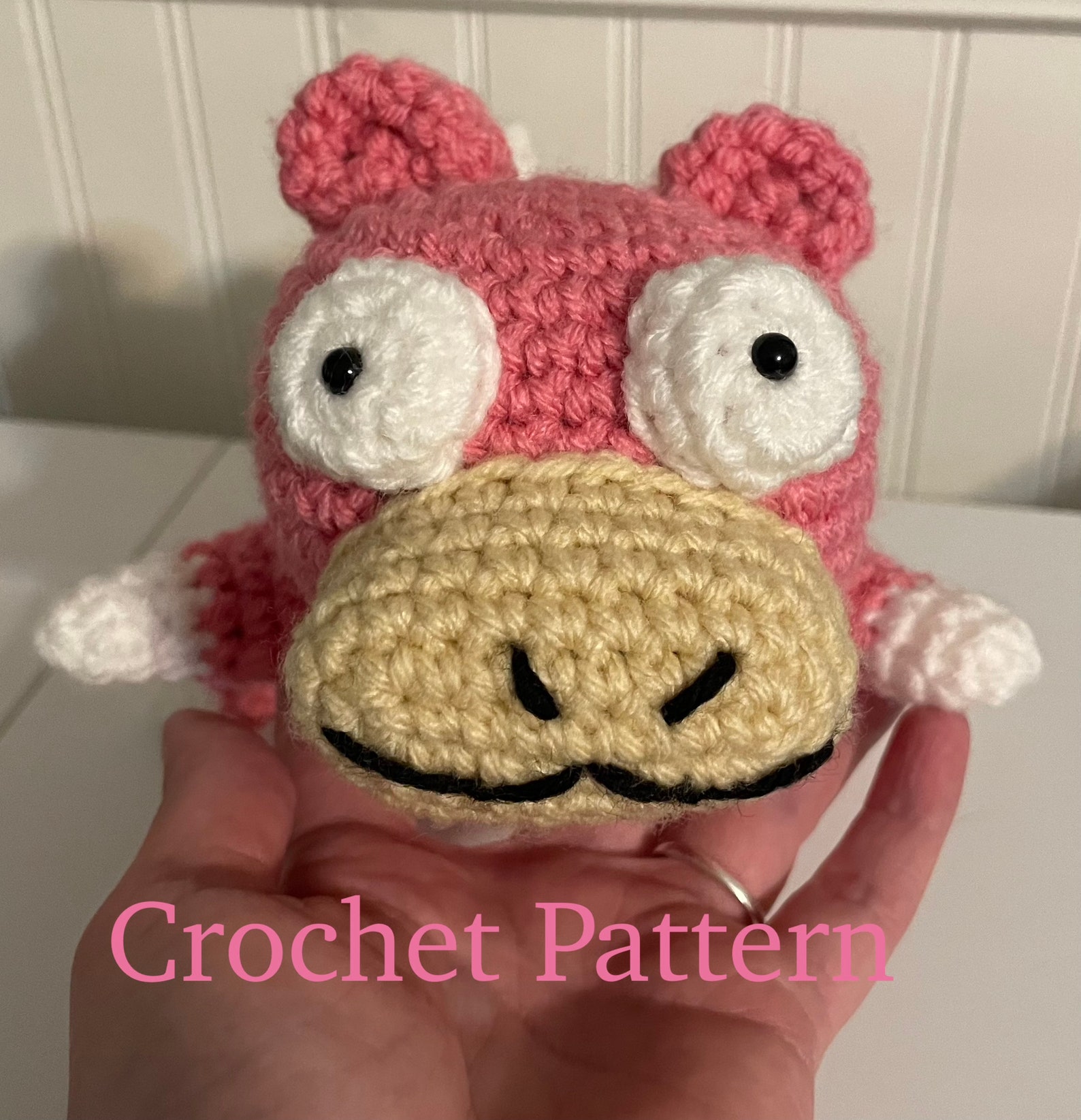 Crochet Pattern Slowpoke Pokemon Plush Toy - Etsy