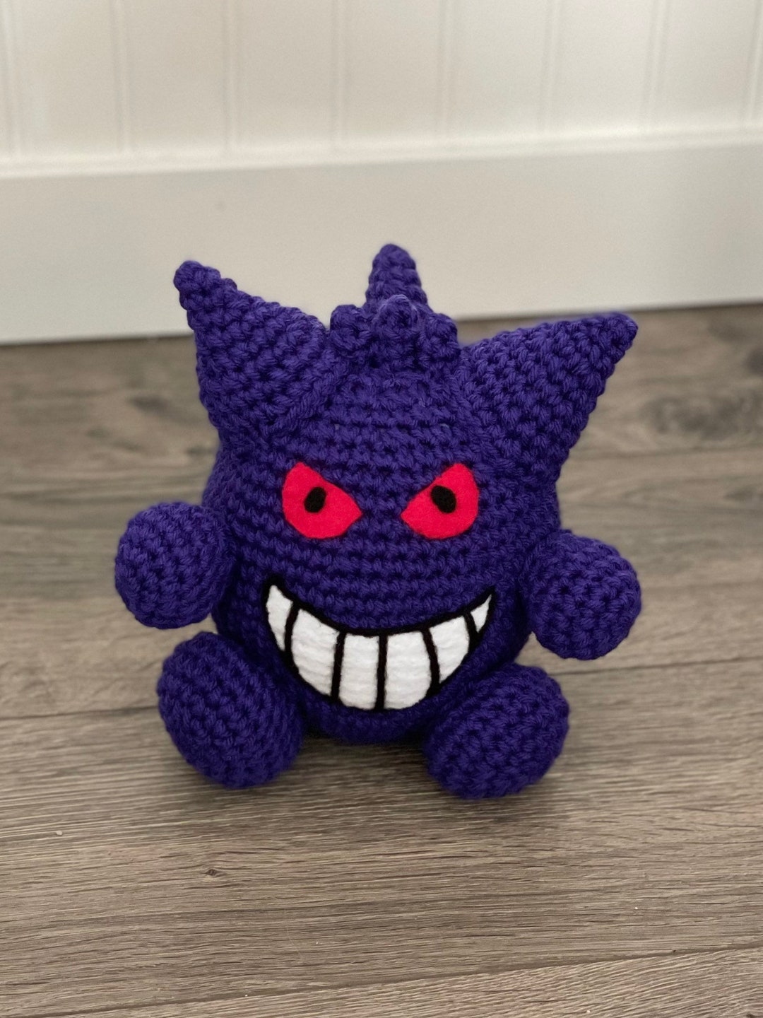Gengar Handmade Pokémon Plush Toy - Etsy