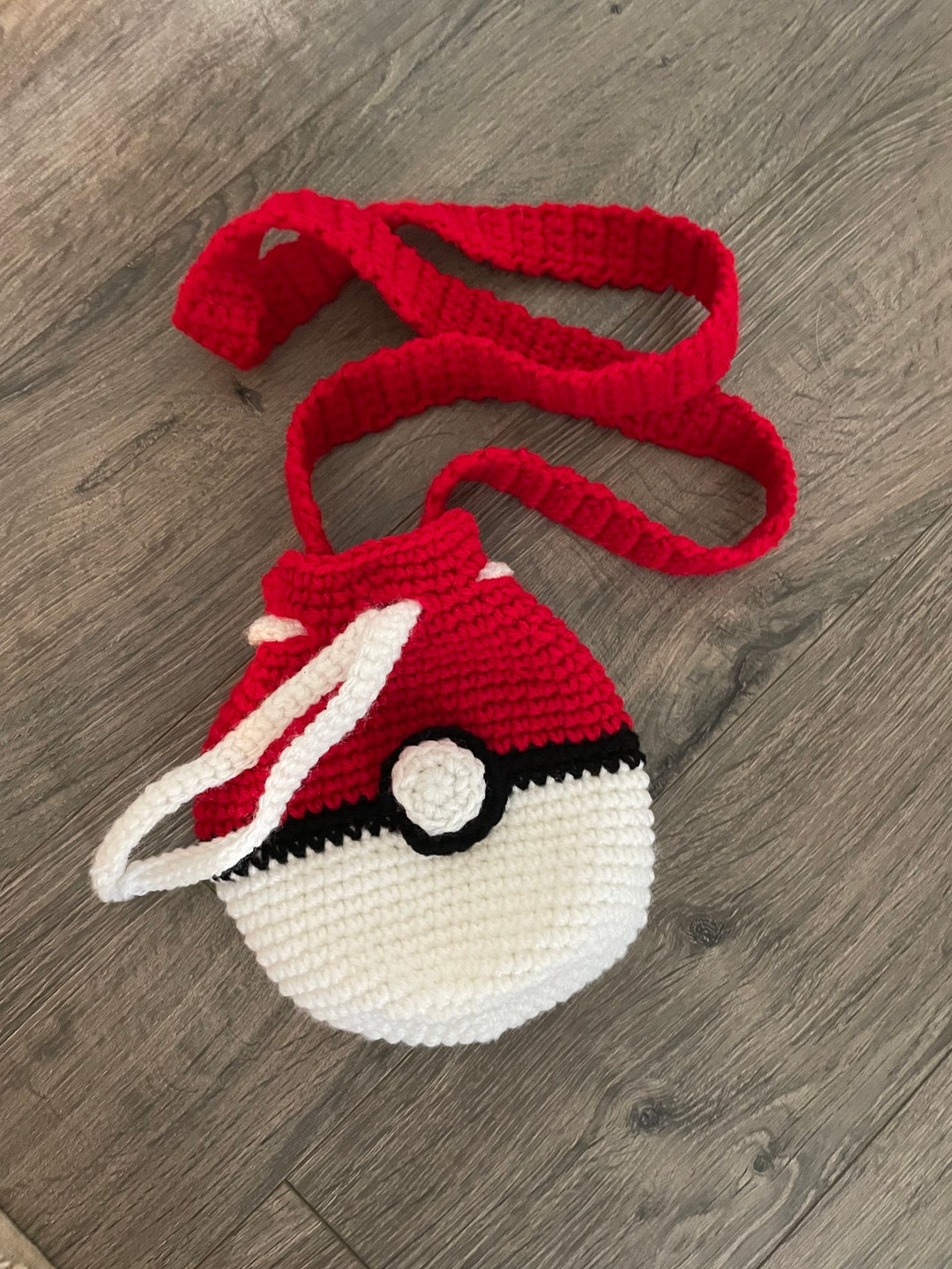 Pokeball Inspired Crochet Purse - Etsy