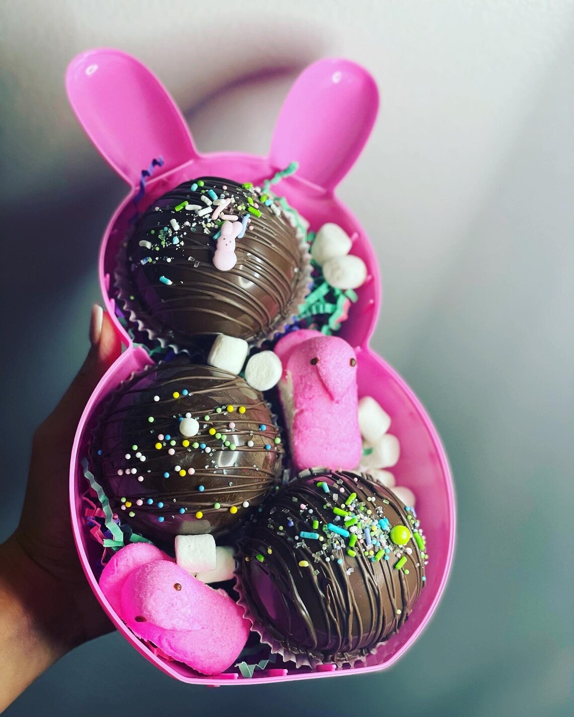 Bombas de cacao caliente / Bomba de chocolate caliente / Envuelto ...