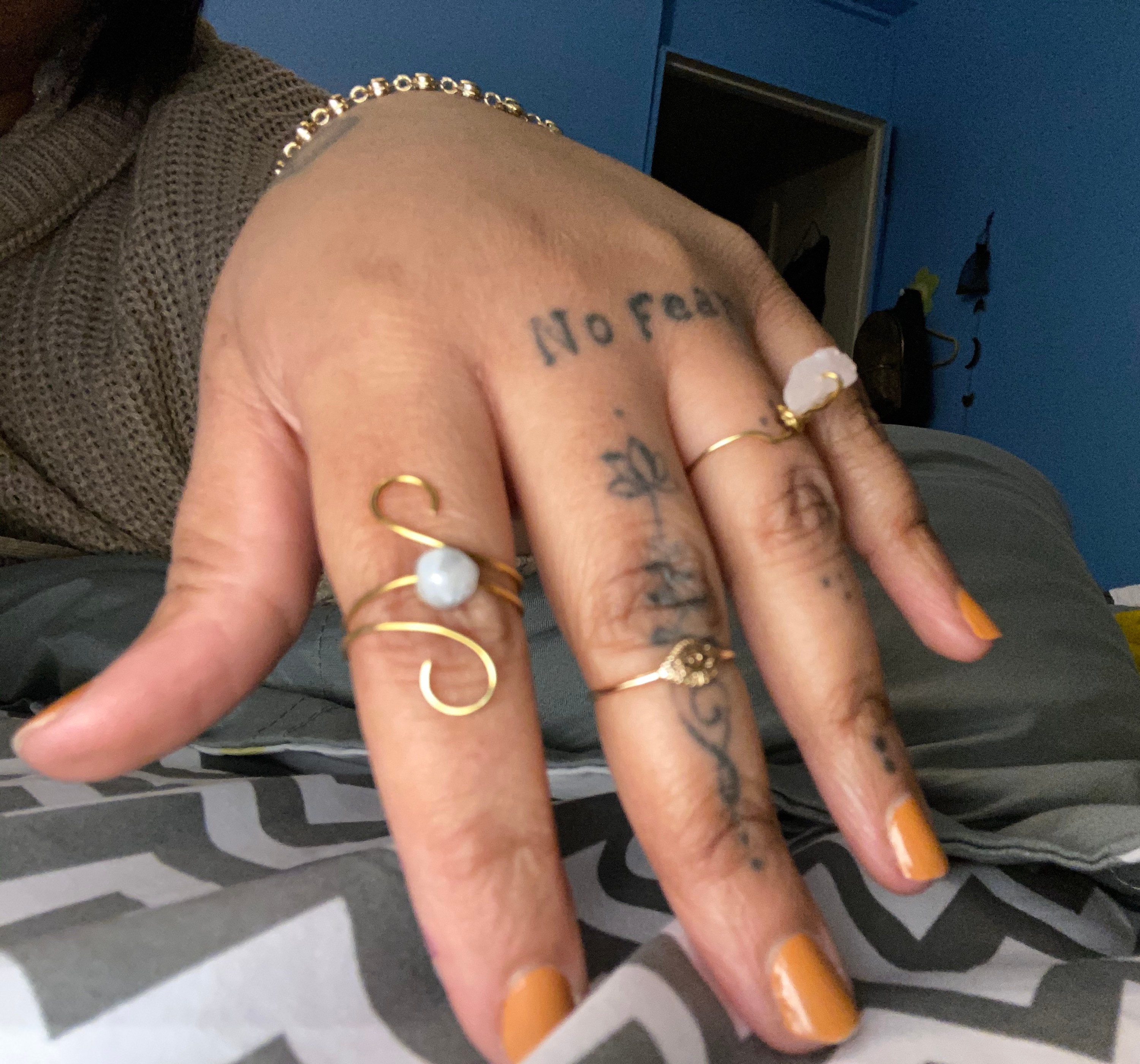 Goddess Crystal Promise Rings Crystal Jewelry Stackable - Etsy