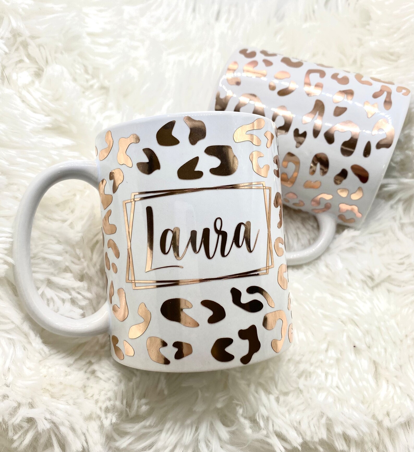 Leopard Coffee Mug Personalized Leopard Coffee Mug Gift - Etsy