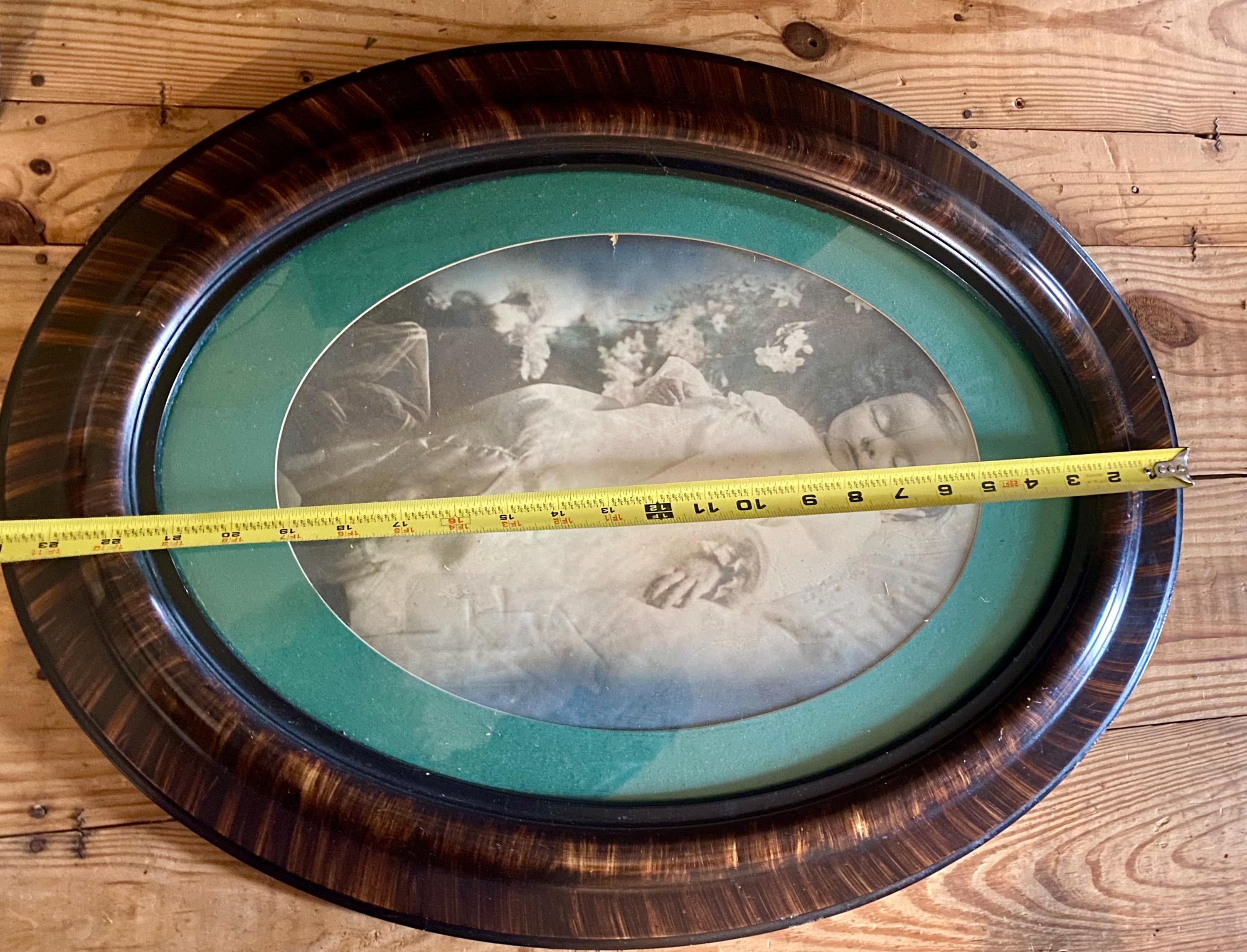 Large Antique Post Mortem Victorian Framed Photo - Etsy