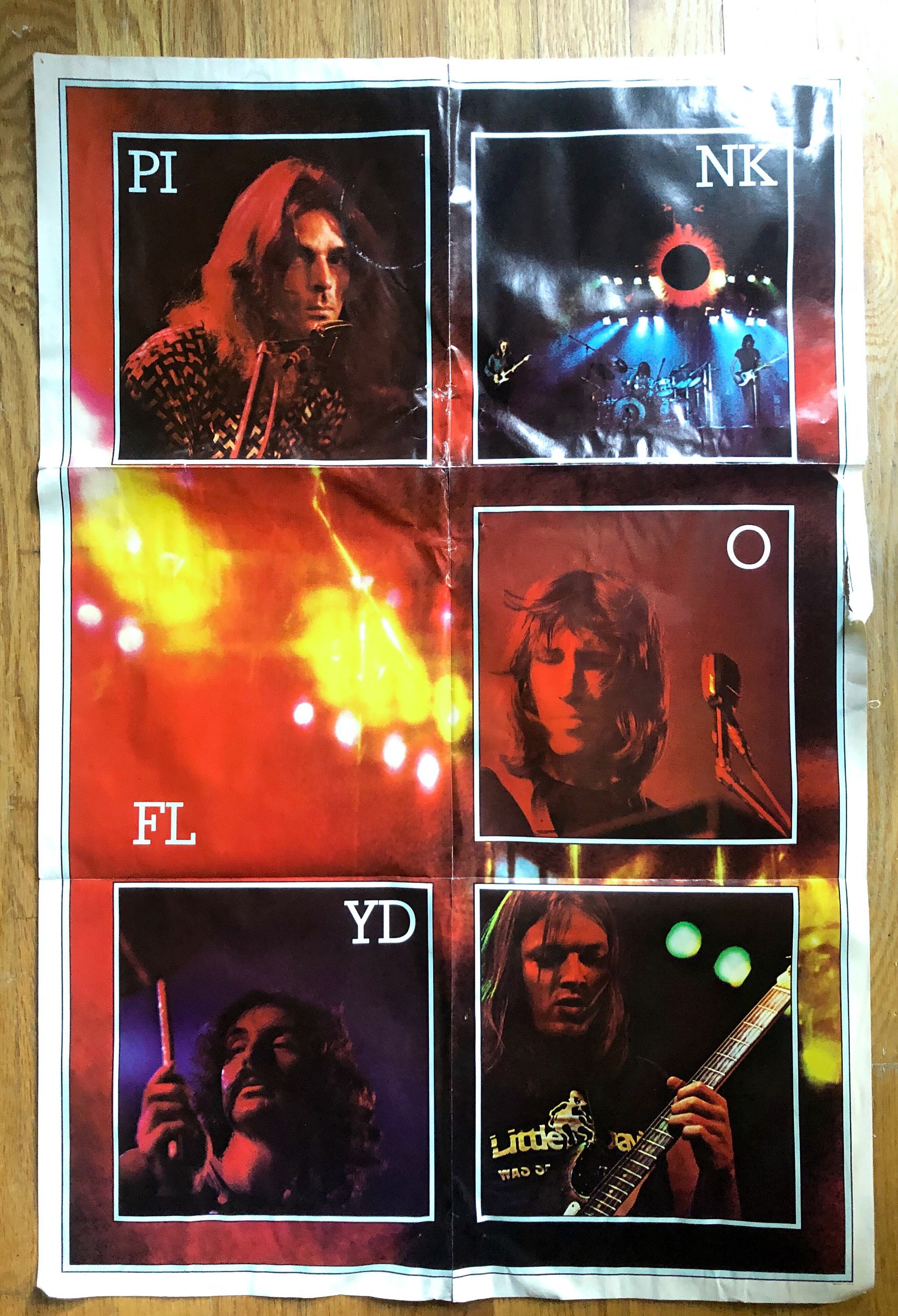 Vintage Pink Floyd Poster | Etsy