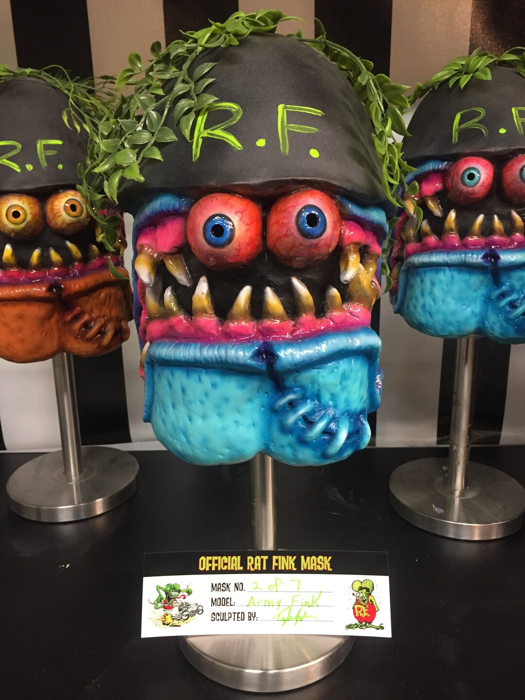 Army Infantry Fink. Officially Licensed Rat Fink Mask, "display Only ...