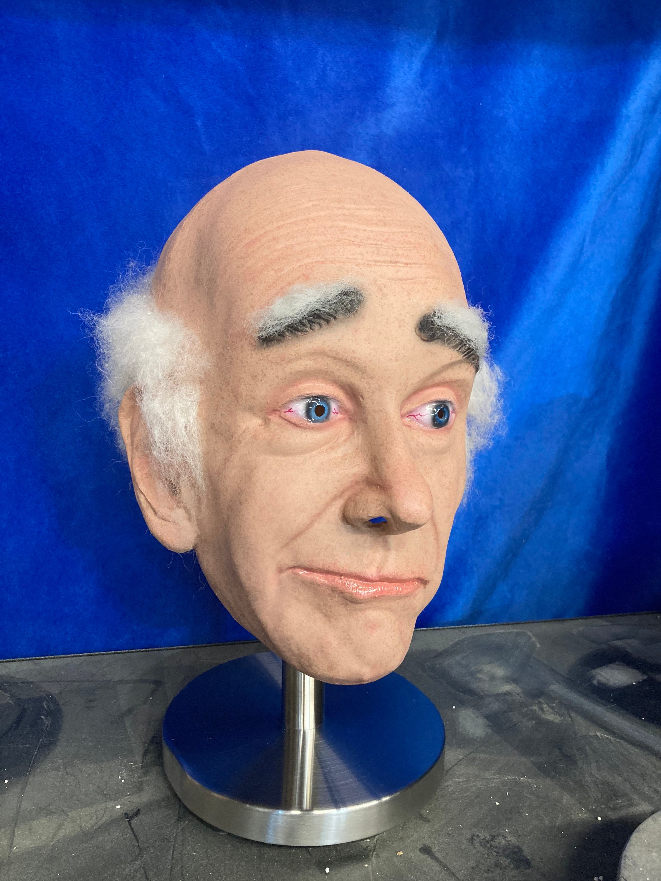 Larry David Full Head Mask. Real. - Etsy