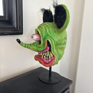 Ratfink! Officially Licensed Rat Fink Mask, "display Only" Bust. - Etsy