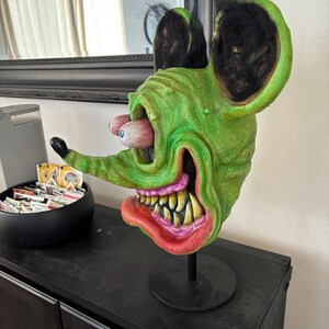 Ratfink! Officially Licensed Rat Fink Mask, "display Only" Bust. - Etsy