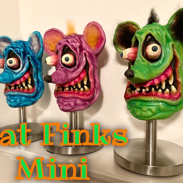 Rat Fink Mask - Etsy