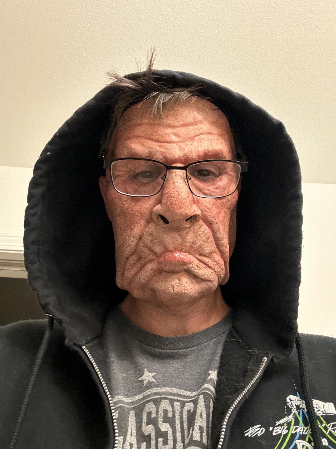 The Old Boxer. Realistic Half Mask. Instant Disguise. - Etsy