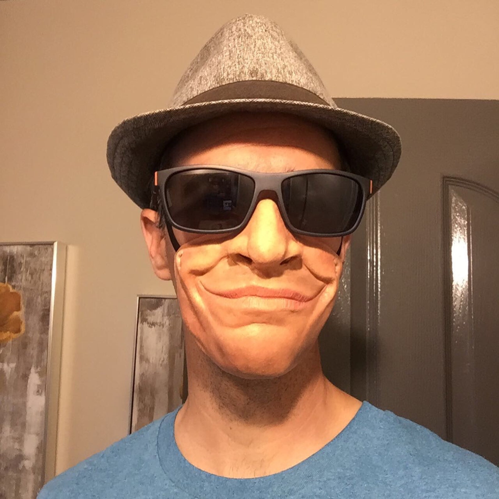 Creepy Smile Mask - Etsy