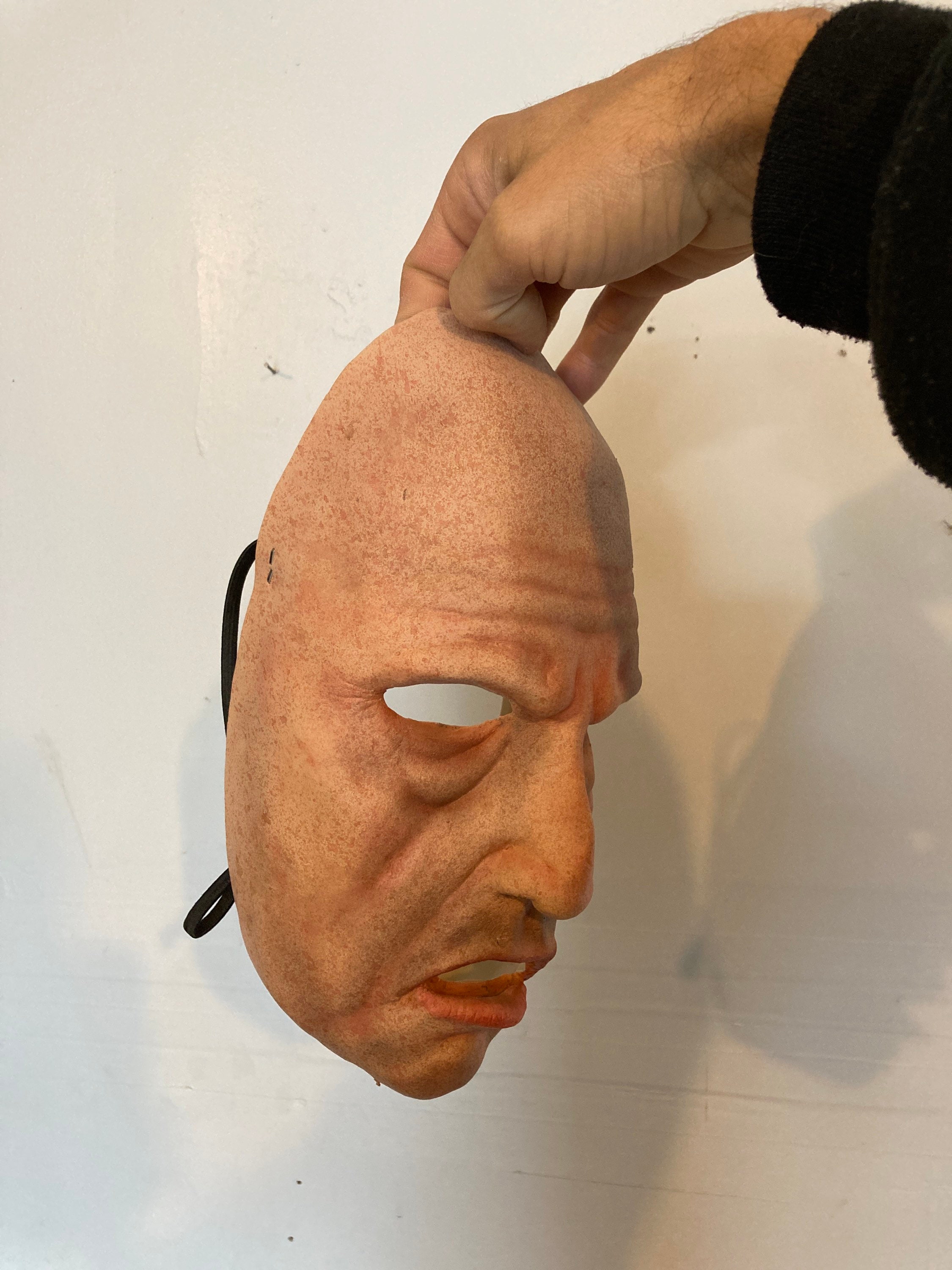 Angry Man. Realistic Half Mask. - Etsy