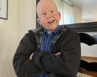 Baby Mask From Brazil (terry Gilliam) - Painted Resin Cast With ...