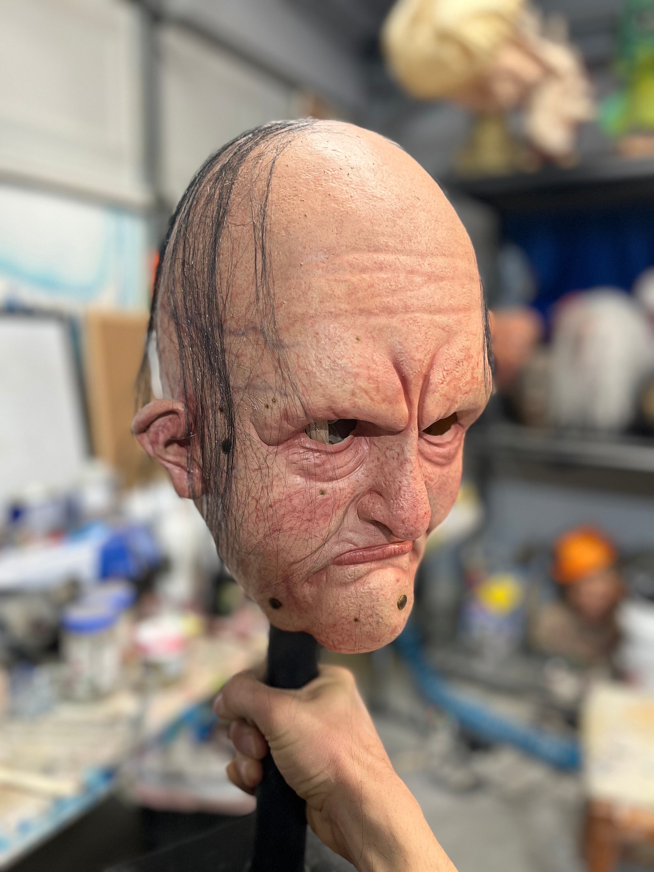 Edith, Old Lady Mask. - Etsy