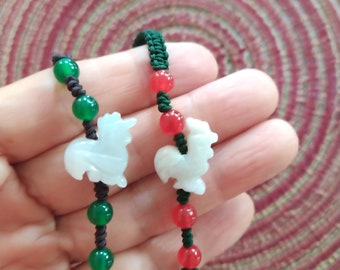 Carved Jade Rooster - Etsy