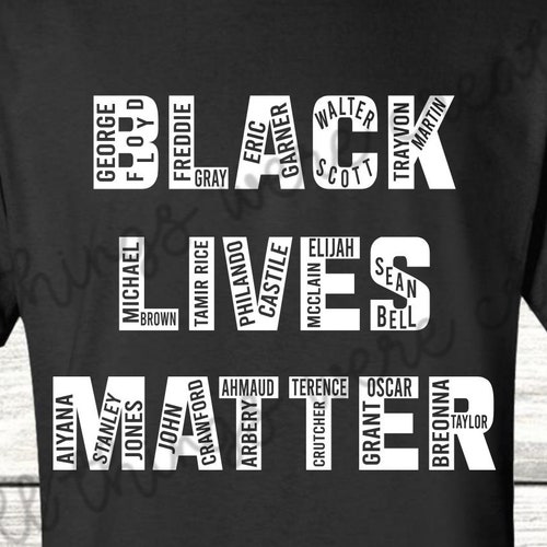 Black Lives Matter Blm Svgpngjpeg - Etsy