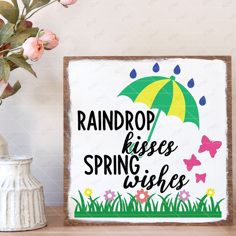Raindrop Art - Etsy UK