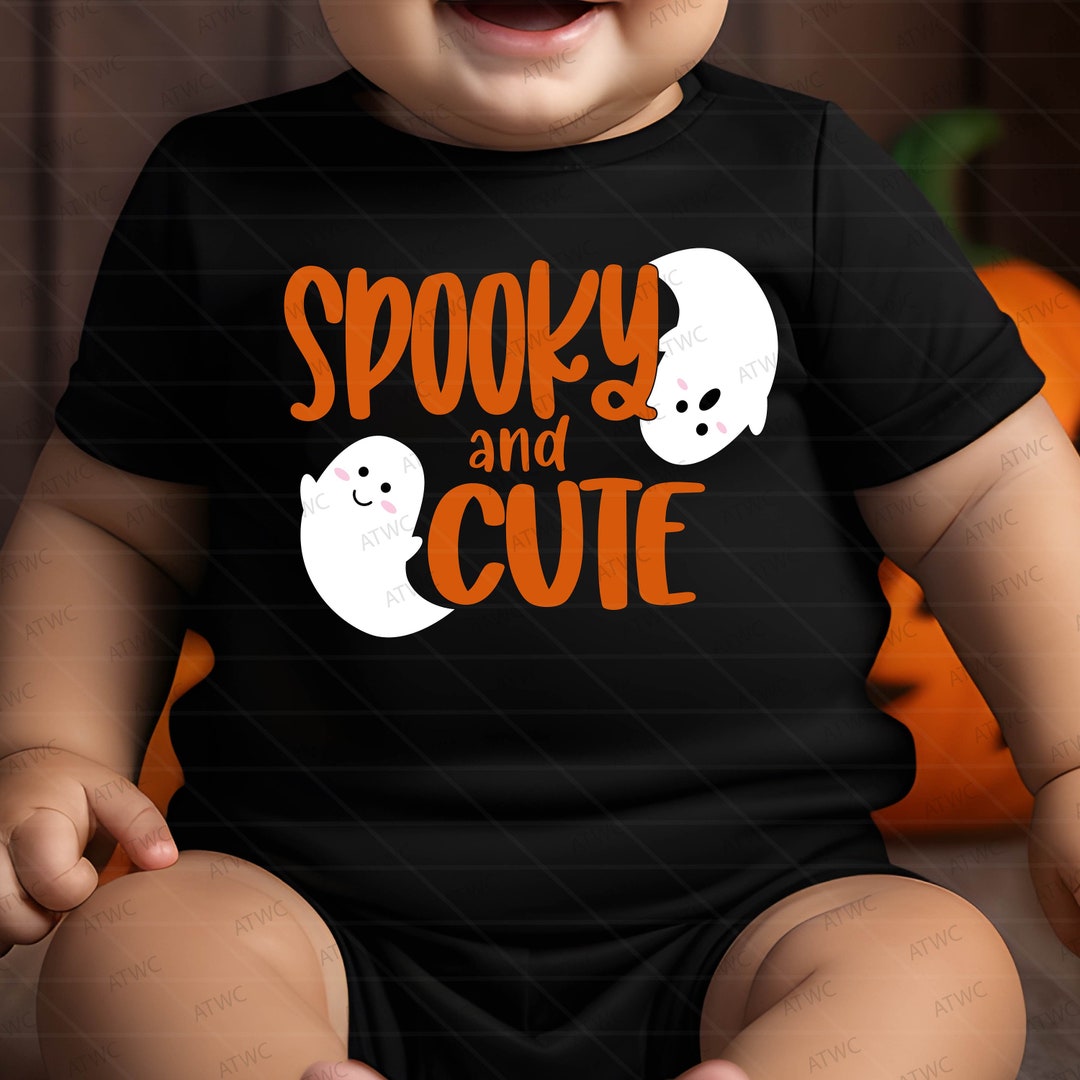 Halloween Spooky and Cute DIGITAL SVG Cut File, Halloween Svg, Spooky ...