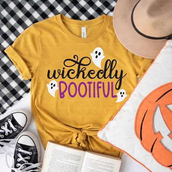 Wickedly Bootiful Halloween DIGITAL Svg Cut File Halloween - Etsy