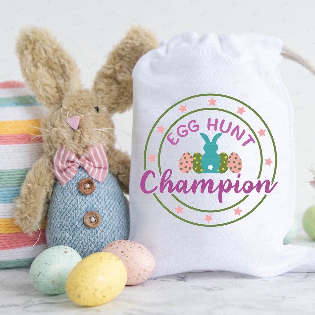Egg Hunt Champion Easter Egg Hunt DIGITAL Svg Cut File, Easter Svg, Egg ...