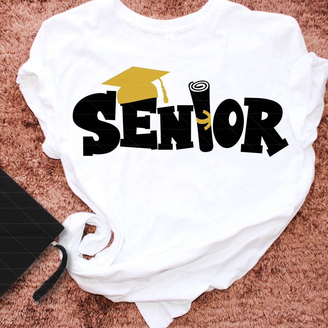 Senior Graduation Cap and Diploma DIGITAL Svg Cut File, Graduation Svg ...