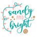Sandy and Bright Beach Christmas DIGITAL Svg Cut File, Christmas Svg ...