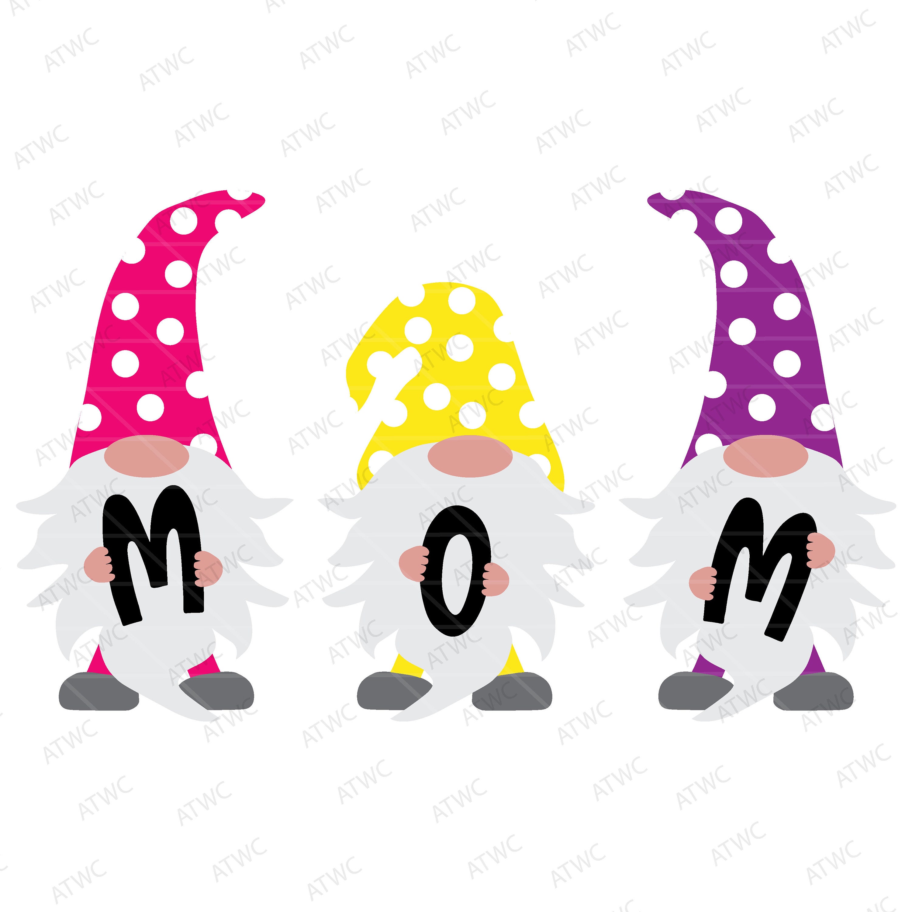 Mom Gnome Mother's Day DIGITAL Svg Cut File Gnome Svg - Etsy UK