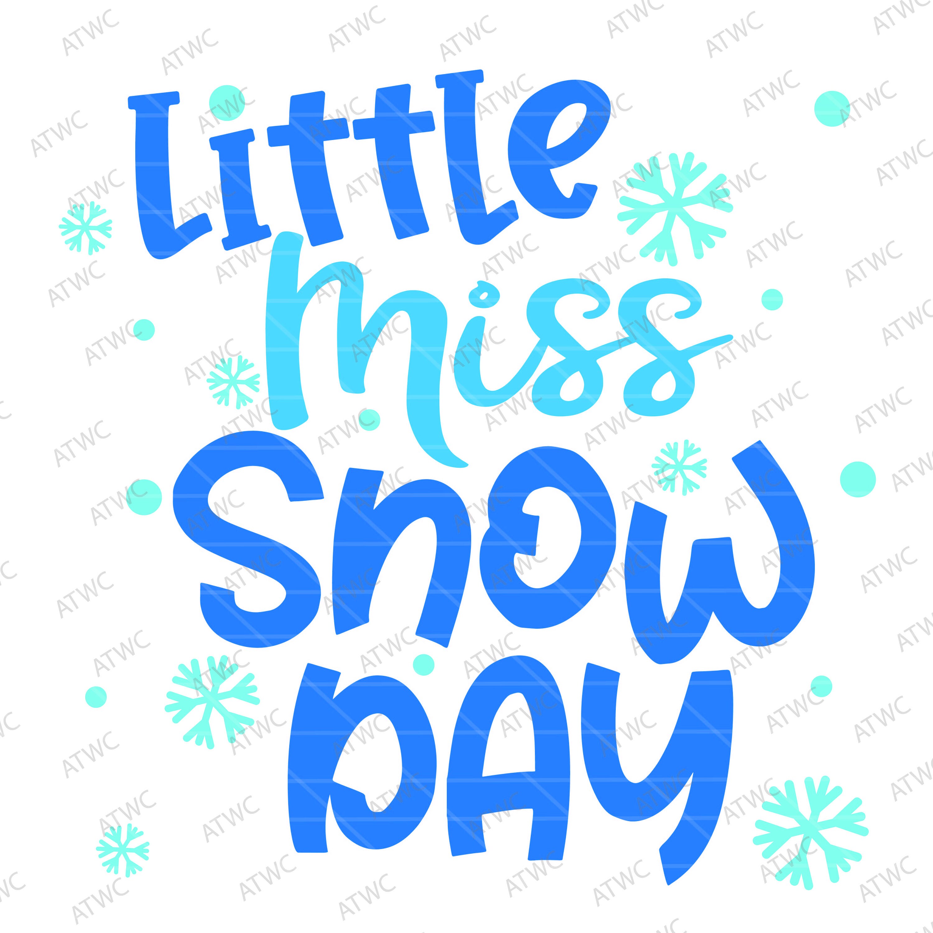 Little Miss Snow Day DIGITAL SVG Cut File, Winter Svg, Snow Day Svg ...