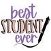 Best Student Ever Back to School DIGITAL Svg Cut File, Back to School ...