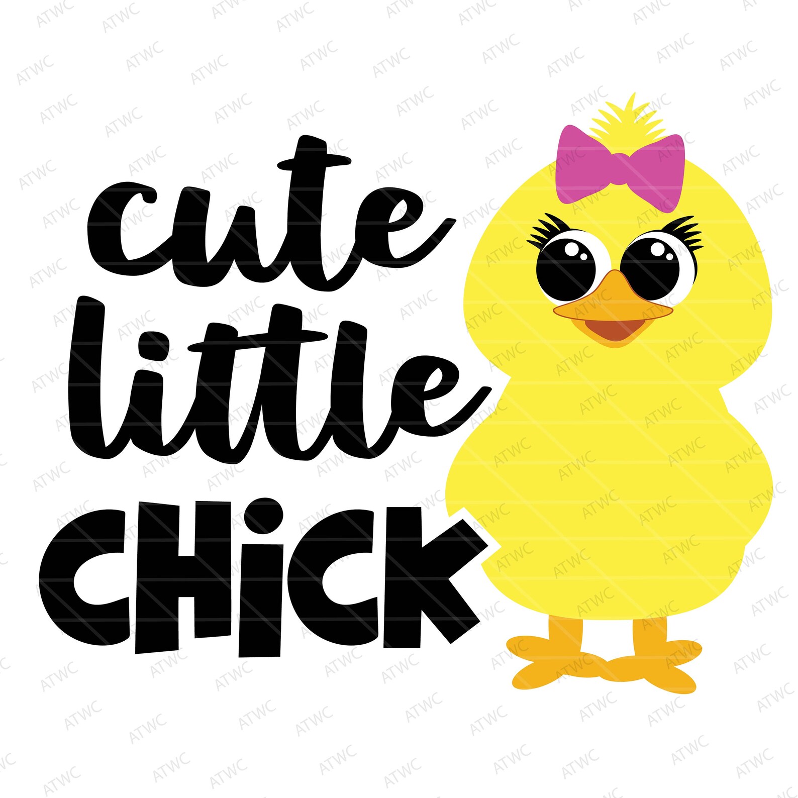Cute Little Chick Easter DIGITAL SVG Cut File, Easter Svg, Chick Svg ...