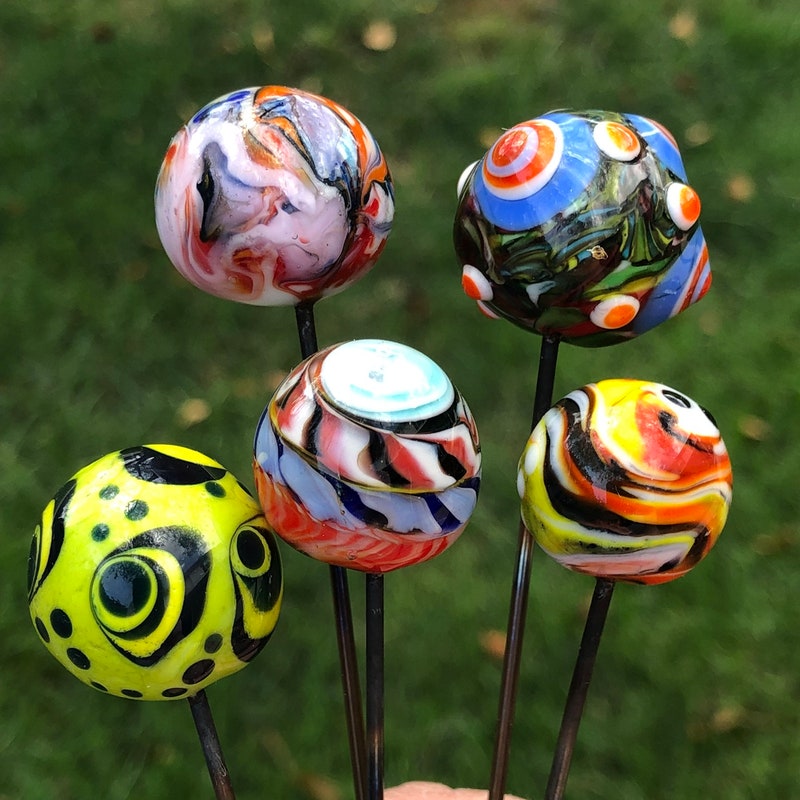 Decorative Glass Balls - Etsy