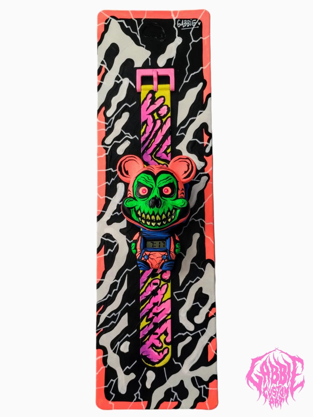 Phantom Starkiller Custom Watch Hand Painted Art Toy Peter Goral Killer ...