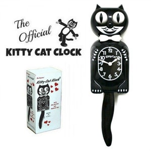 Kit-cat Klock© Custom Clock Original Art Custom Painted - Etsy