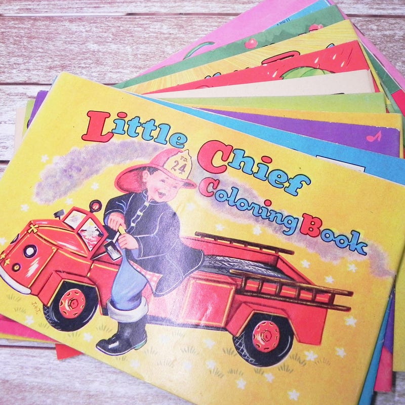 Coloring Books - Etsy