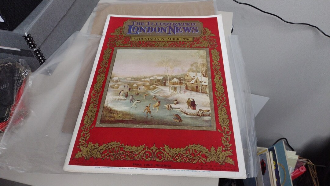 Illustrated London News, Christmas 1956, Vintage News Magazine - Etsy