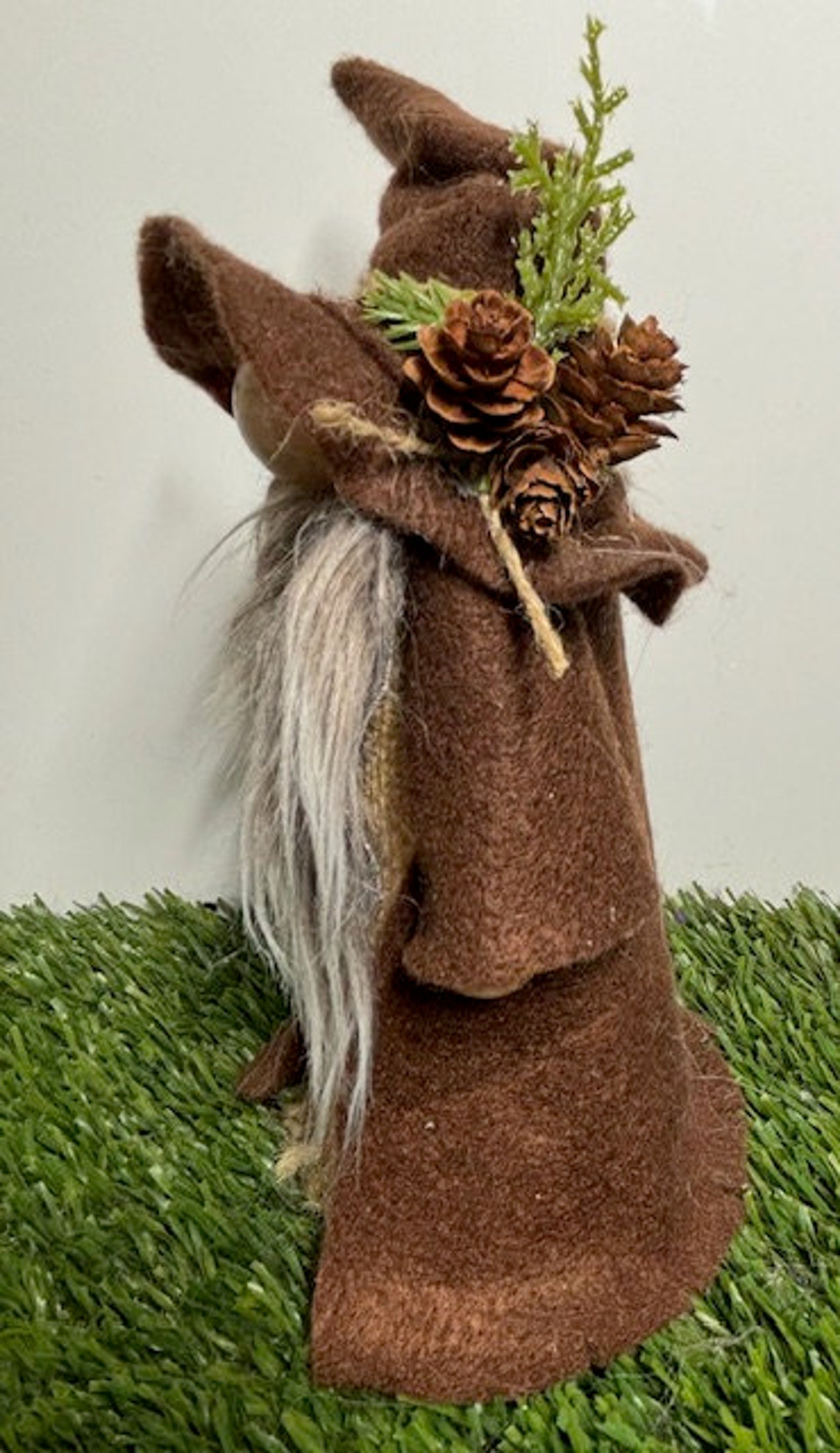 Handmade Wizard Gnome, Rustic Woodland Decor, Forest Wizard, Farmhouse ...