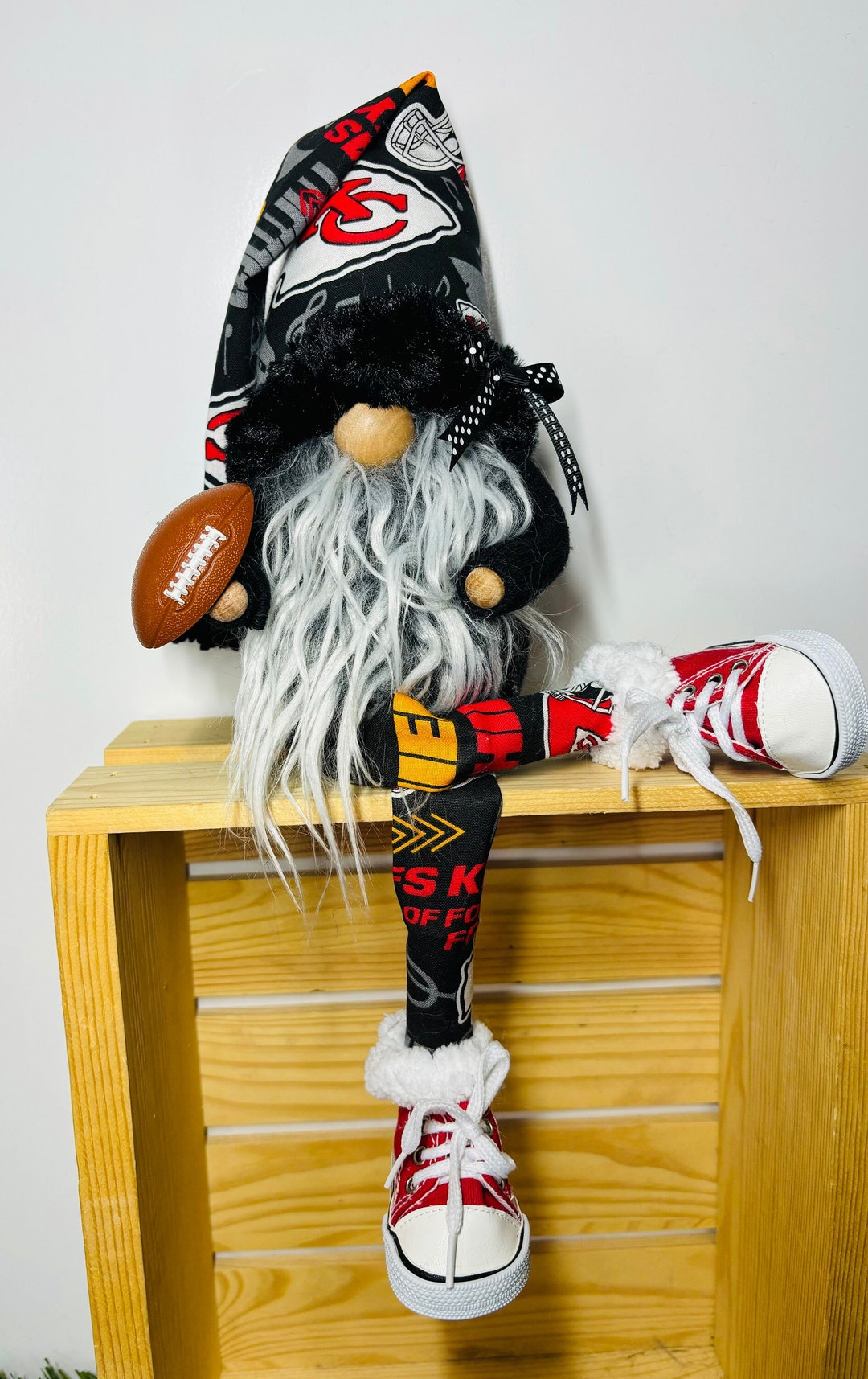 KANSAS CITY CHIEFS Super Bowl Gnome - Etsy