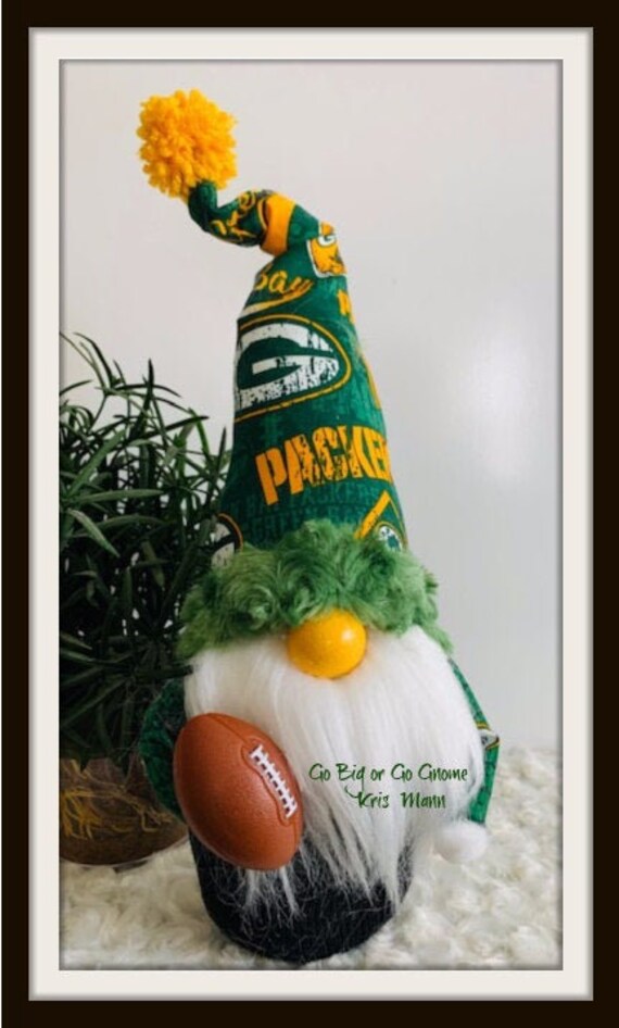 Green Bay Packer Gnome | Etsy