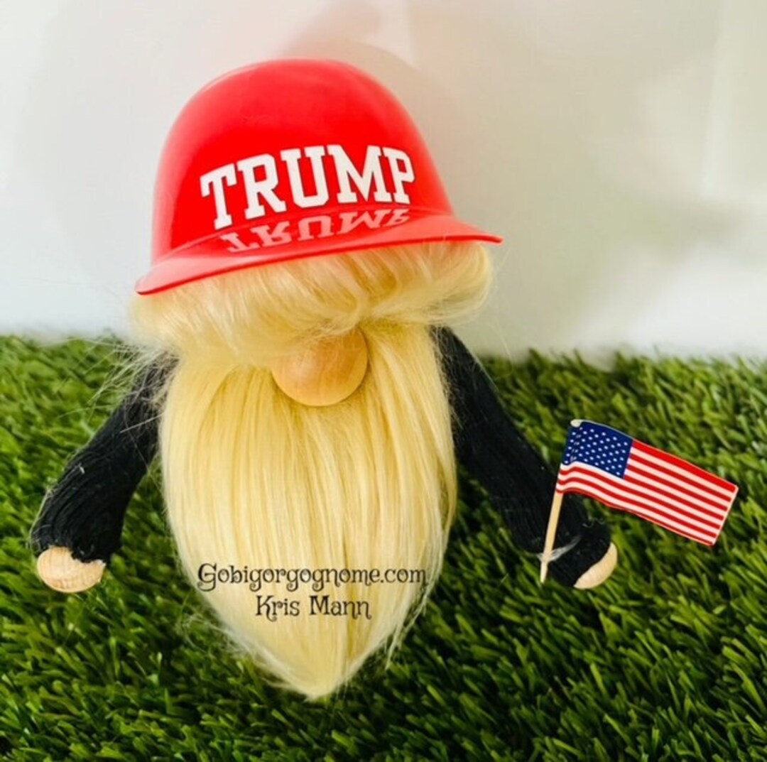 DONALD TRUMP GNOME - Etsy