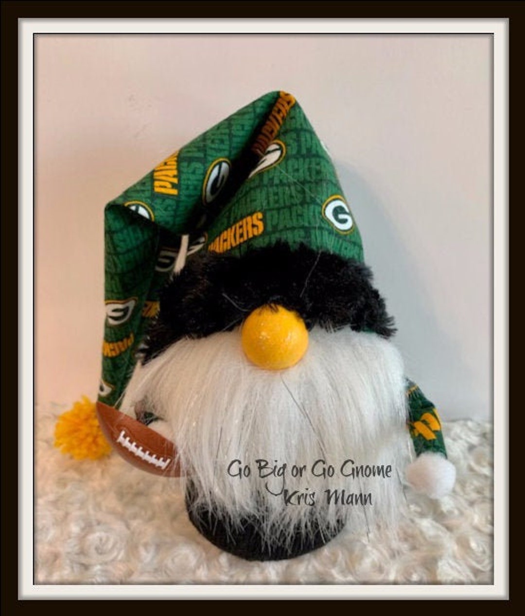GREEN BAY PACKER Gnome - Etsy
