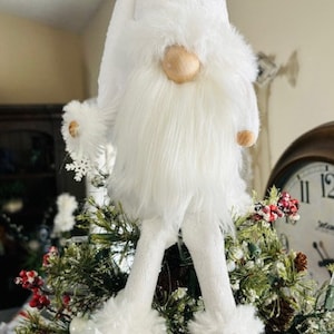 ANGEL TREE TOPPER Gnome - Etsy