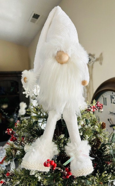 ANGEL TREE TOPPER Gnome - Etsy
