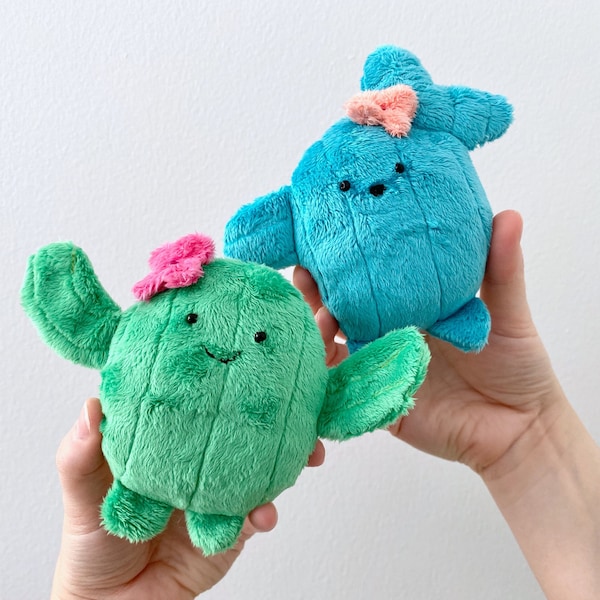 Miniature Stuffed Cactus - Etsy