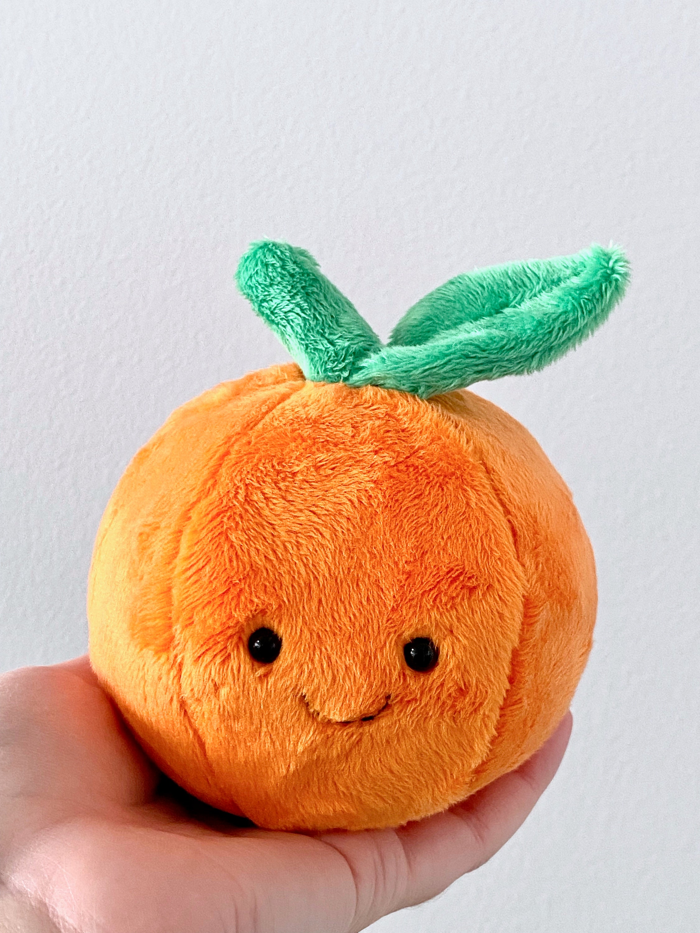 Tiny Orange Plush - Miniature Plush - Orange Plush - Mandarin Stuffed ...