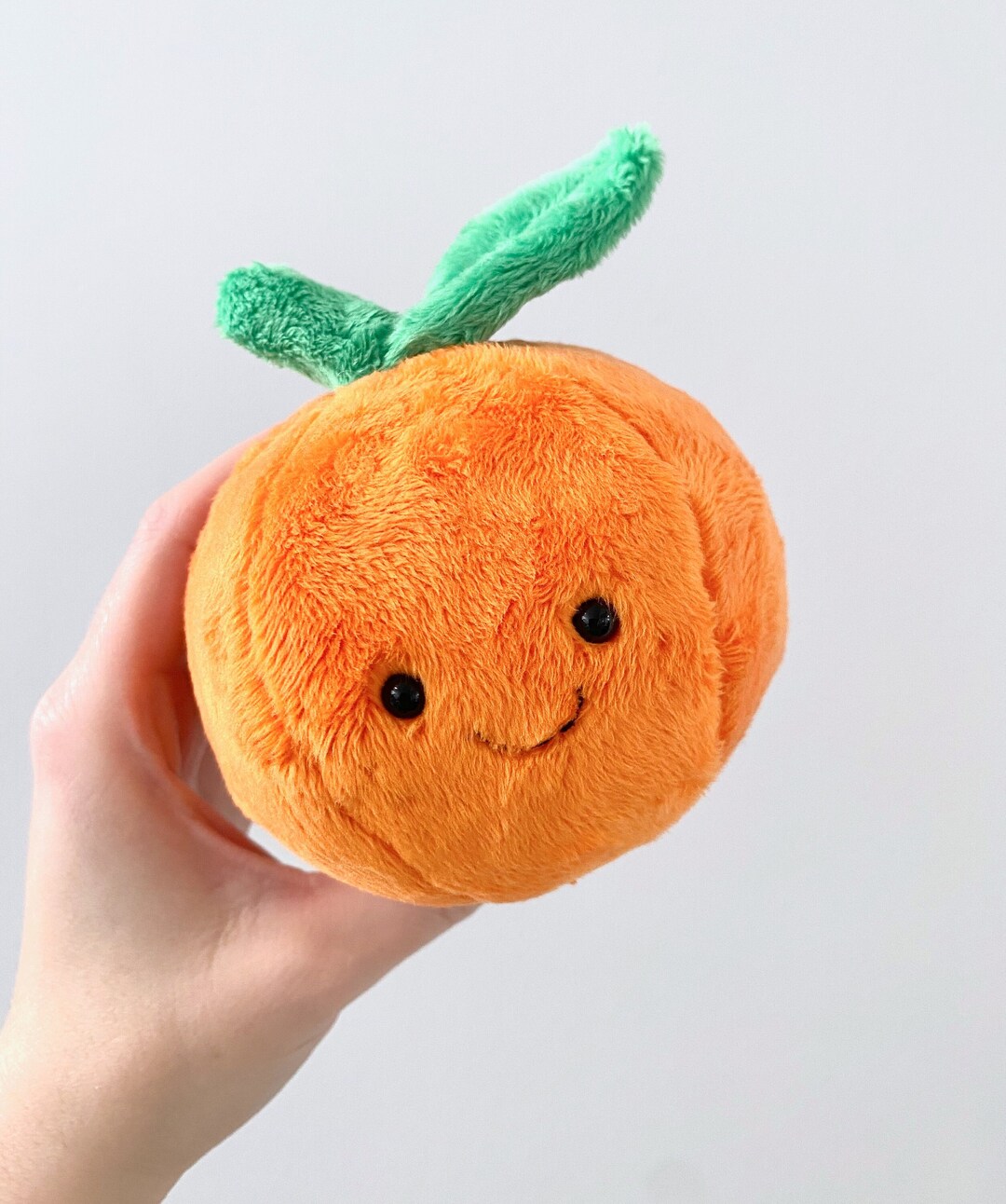 Tiny Orange Plush - Miniature Plush - Orange Plush - Mandarin Stuffed ...