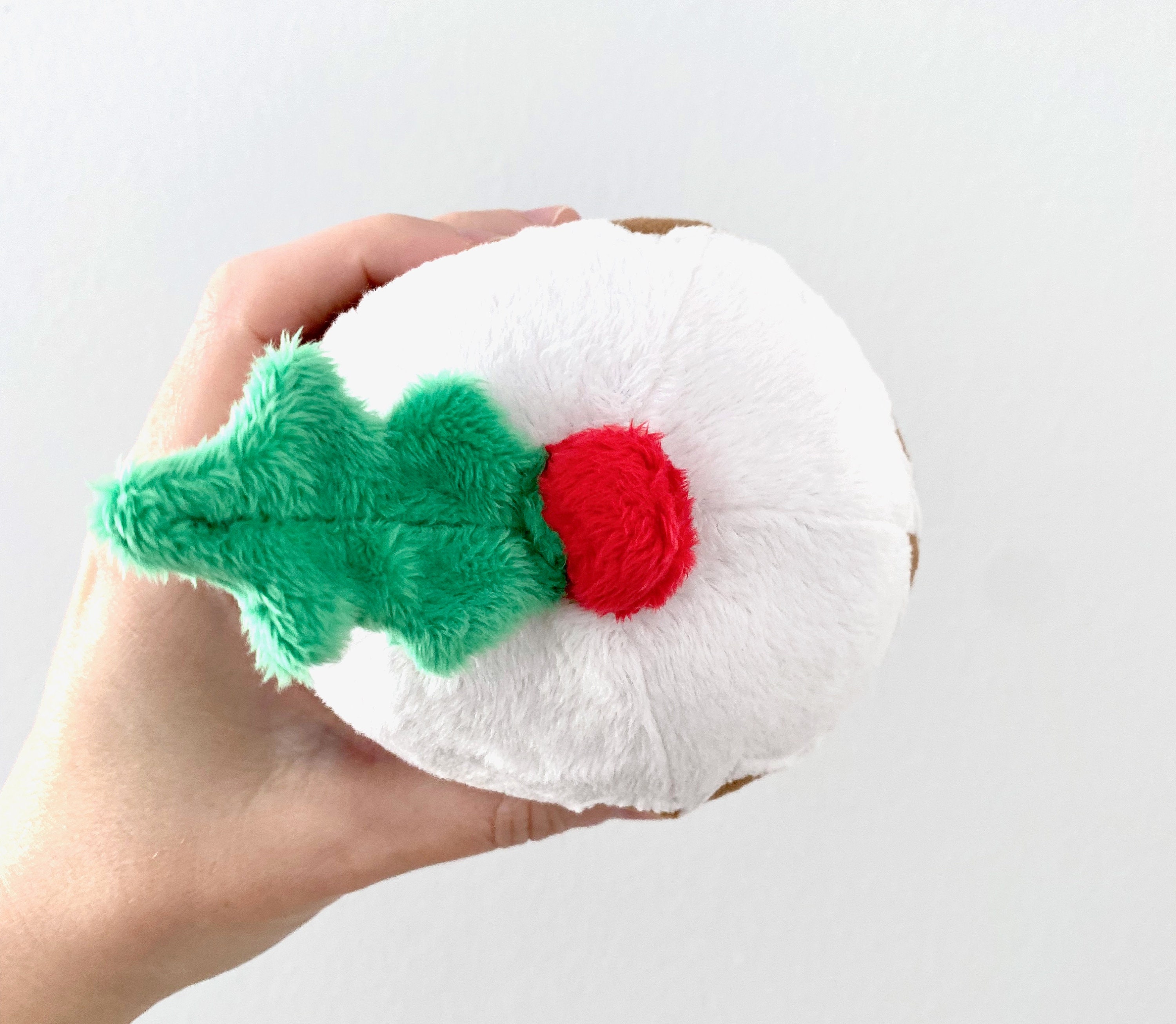 Tiny Christmas Pudding Plush Miniature Plush Figgy Pudding Plush ...