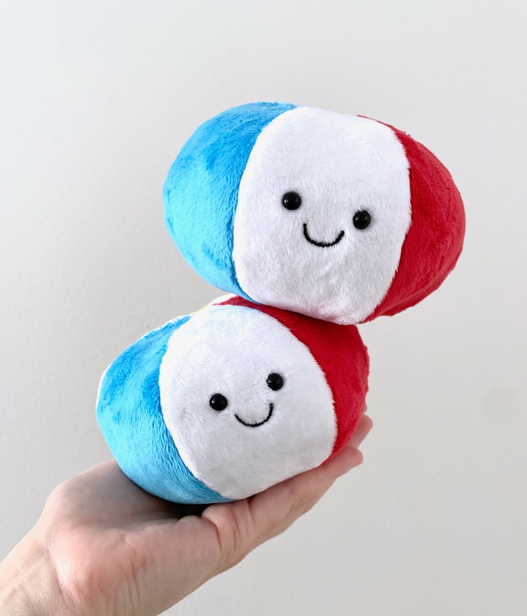 Tiny Beach Ball Plush - Miniature Plush - Beach Plush - Etsy