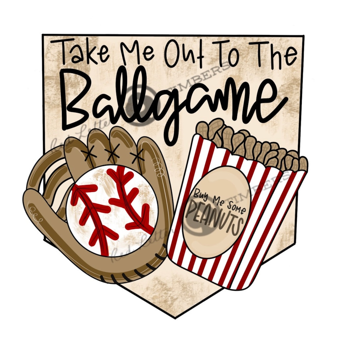 TEMPLATE- Take Me Out to the Ballgame, Baseball, Softball, Door Hanger ...