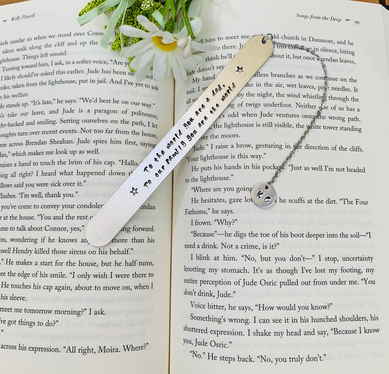 Dad Bookmark Custom Dad Gift Father's Day Gift - Etsy